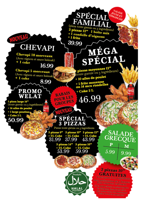 Pizza Welat | Pizzeria à Ste-Foy